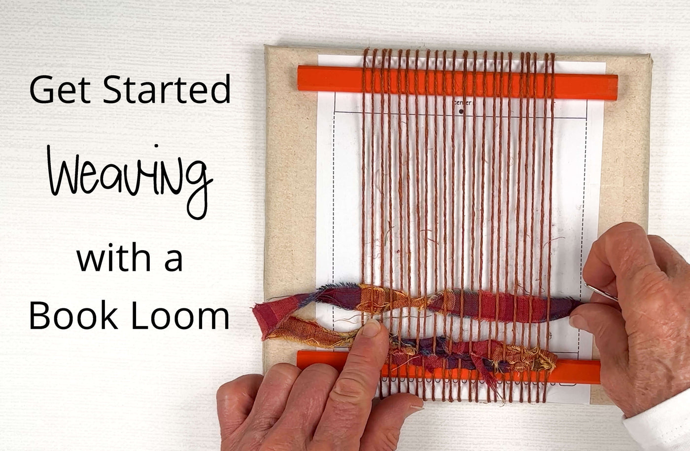 How to Begin Weaving on a Little Loom - The Creativity Patch - Lucy ...