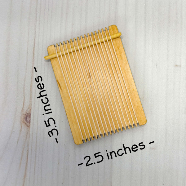 tiny loom kit alpaca yarn - canyon sunset colors - The Creativity Patch ...