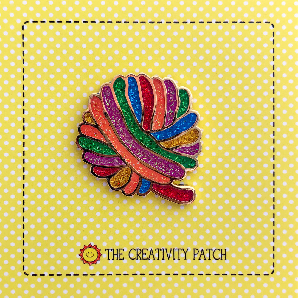 Enamel Pins for Fiber Artists - The Creativity Patch - Lucy Jennings